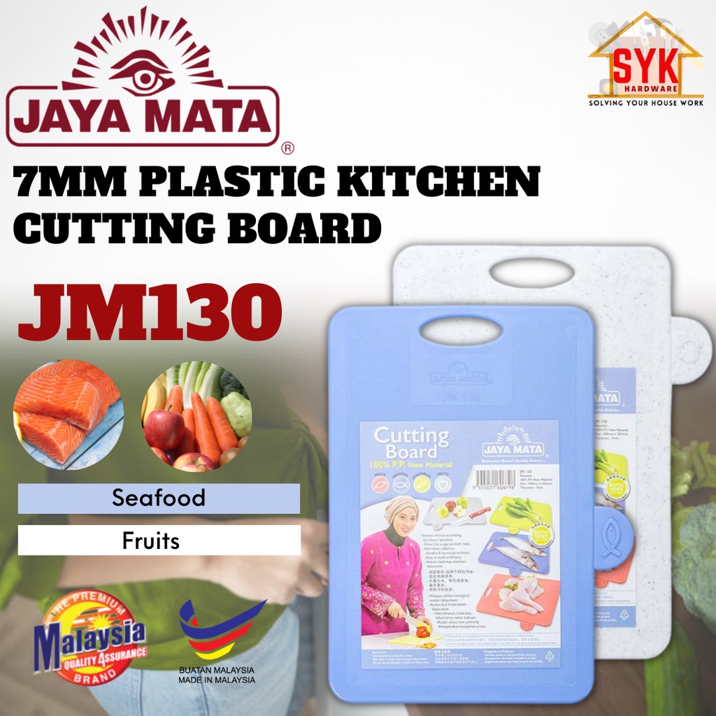 SYK JAYA MATA JM130 Kitchen Cutting Board Plastic Chopping Board Kitchenware Choping Board Papan ...