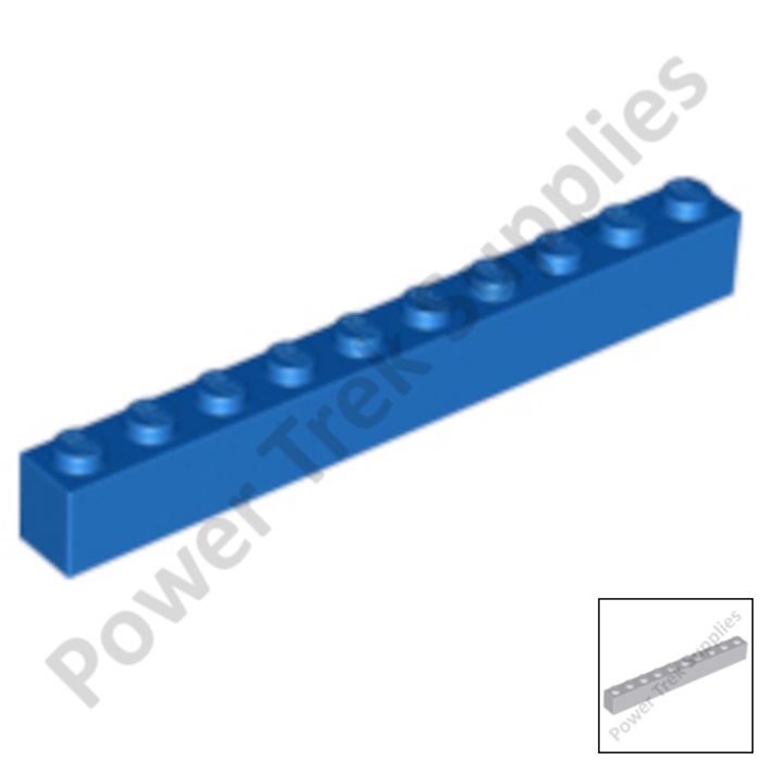 Lego Compatible - Brick 1 x 10 - 6111 | Shopee Malaysia