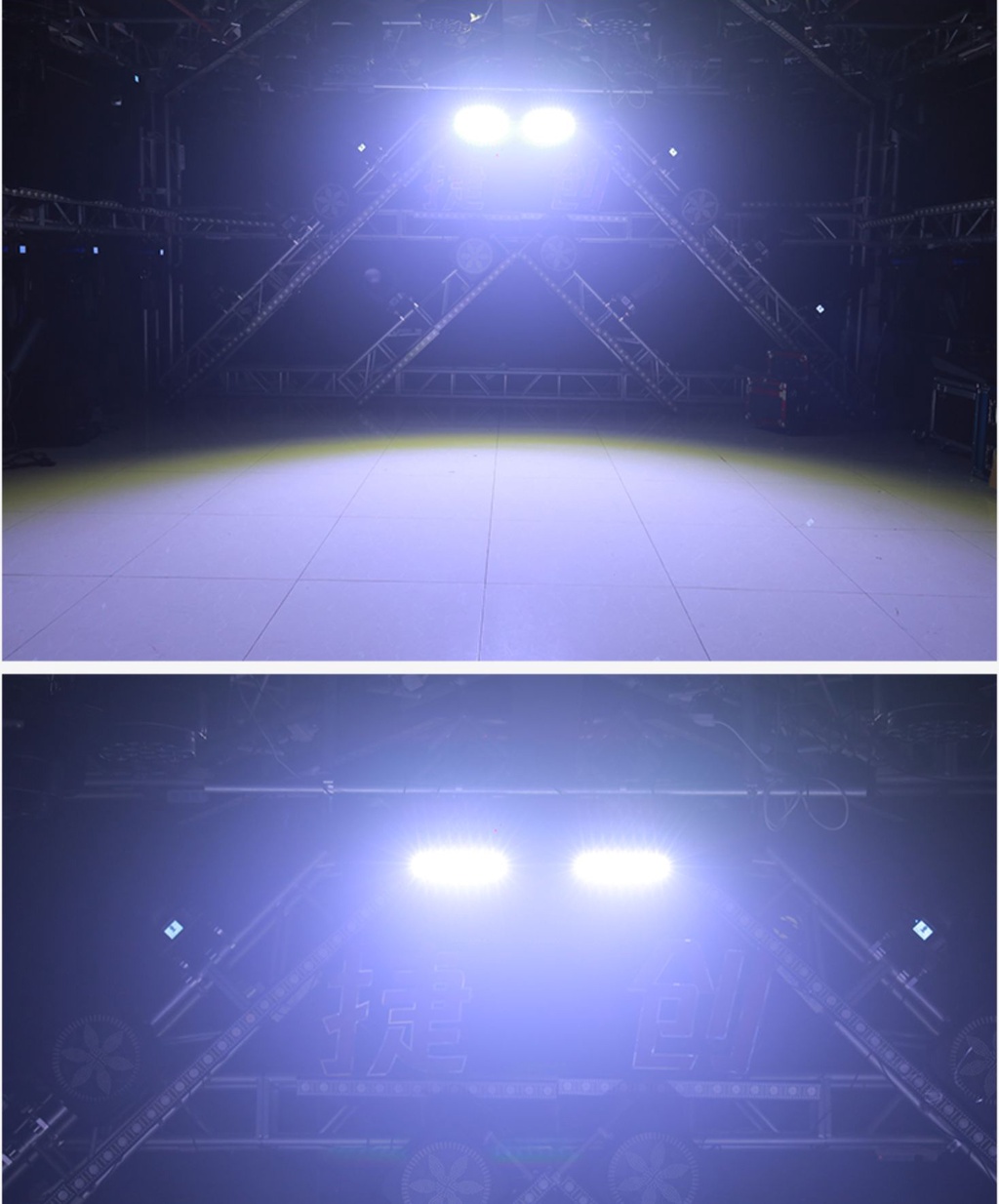 Dj Light 200W Led Strobe Light RGB White Effect Flash Stage Lighting ...