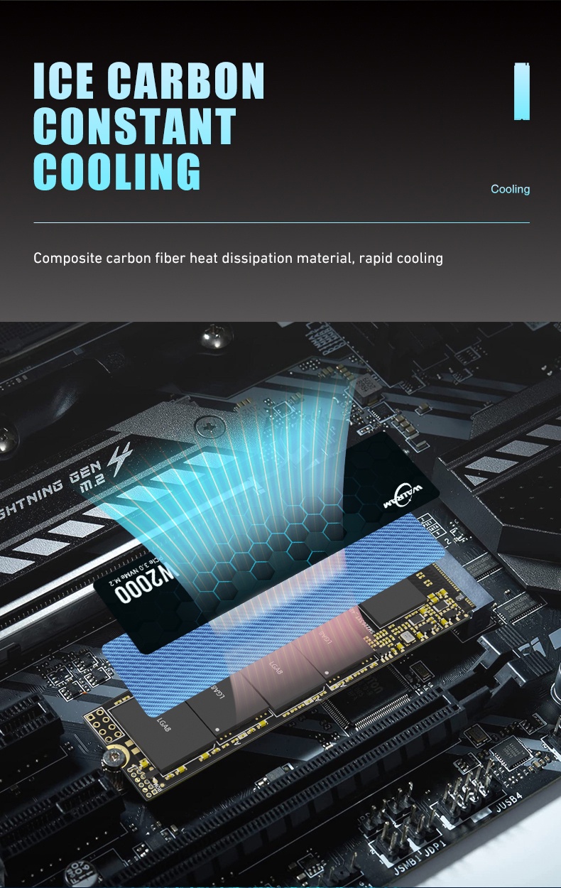 Walram M.2 PCIe3.0 SSD 256GB M2 NVME Solid State Disk 2280 Internal ...