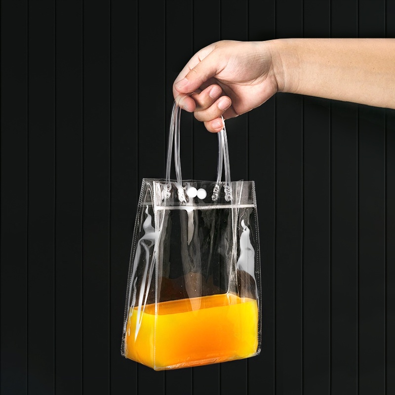 Transparent PVC Gift Bags Tote Packaging Bags Doorgift Bag Gift Bag PVC ...