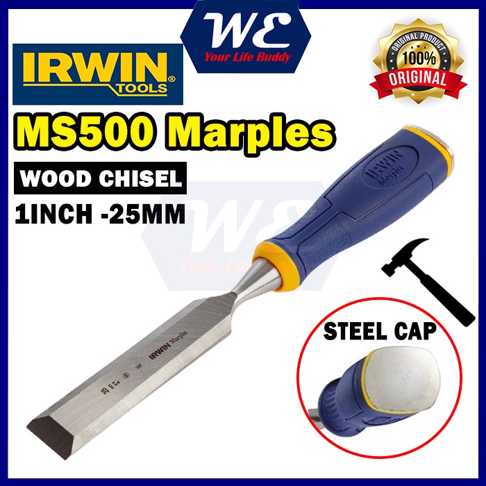 Irwin Marples Wood Chisel MS500 Heavy Duty Chisel 1” 25mm Pahat Kayu ...
