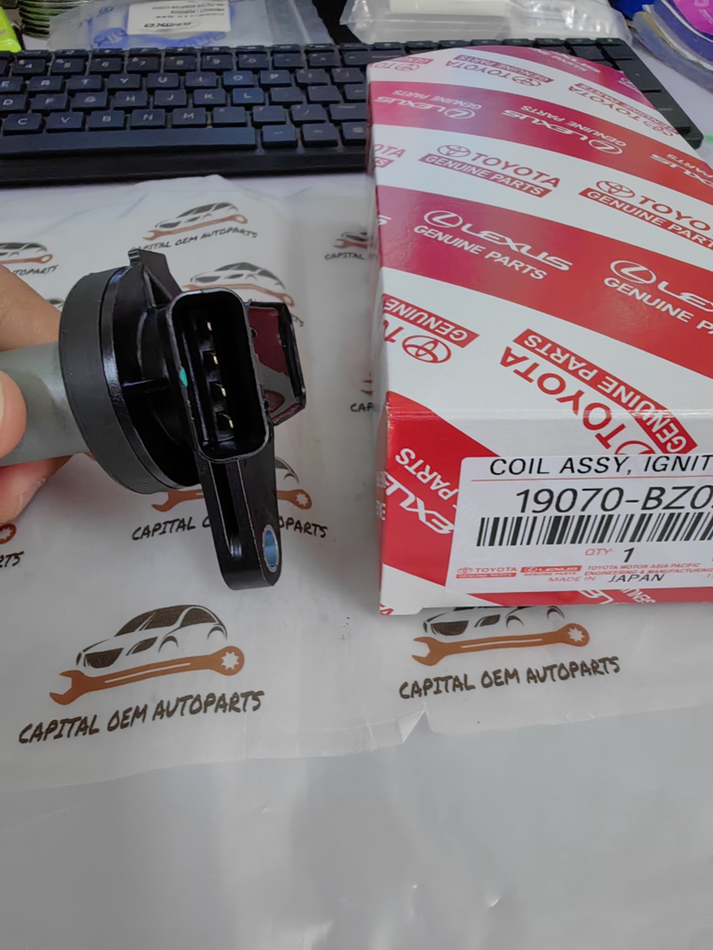 TOYOTA IGNITION PLUG COIL PERODUA MYVI OLD/LAGI BEST, ALZA,TYT AVANZA 1 ...