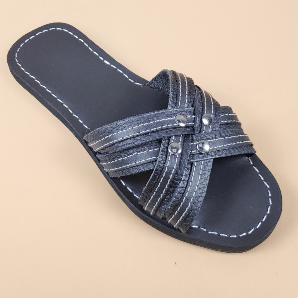 Leatherista Lokal Takipsilim (Alpombra House Leather Slippers for Men ...