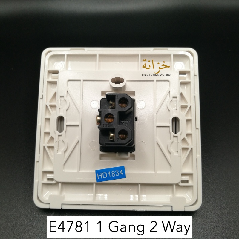 MK Ecore SR / Ecore Series Wide Rocker 1 Way 2 Way Wide Switch / Double ...