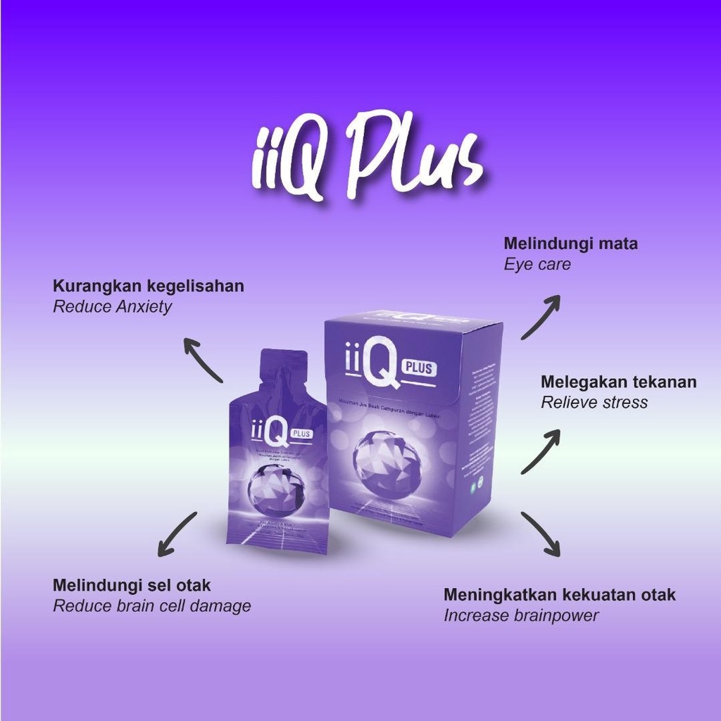 Phytoscience iiQ plus (15Sachets x 20g) | Shopee Malaysia