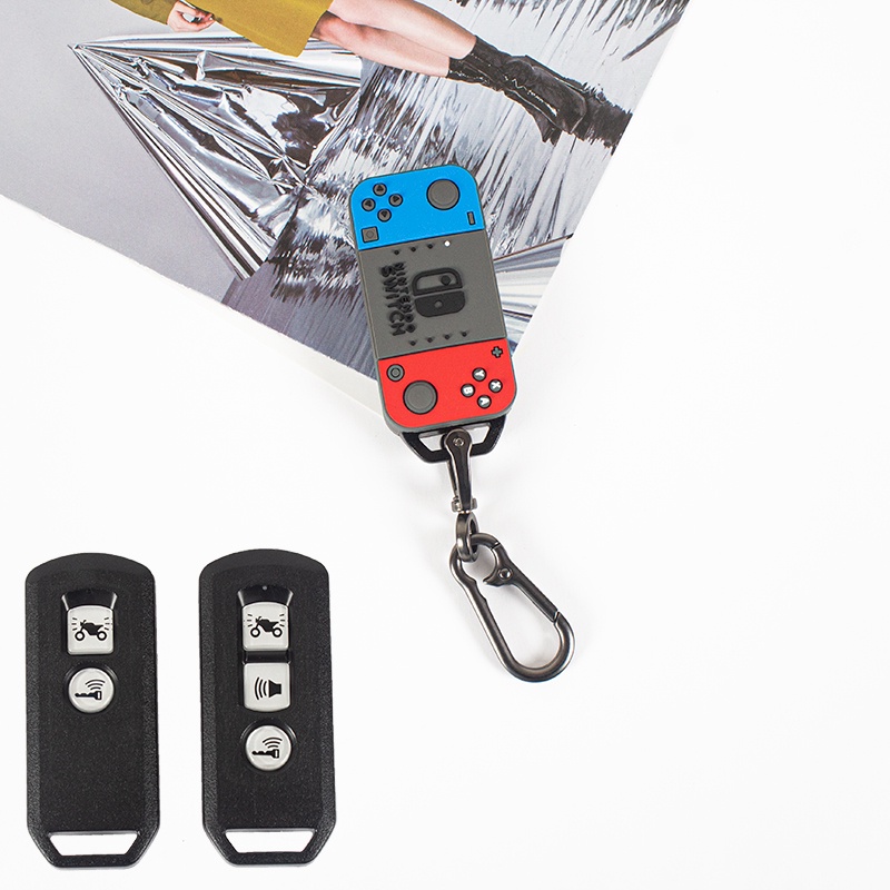 Cartoon silicone key case for Honda PCX 125 150 SH125 150 Super Cub 125 ...