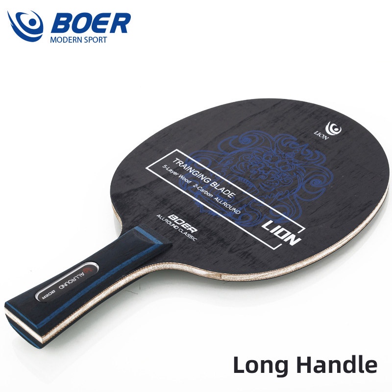 Boer Lion Table Tennis Blade 5+2 Wood Ping Pong Blade Good for Attack ...
