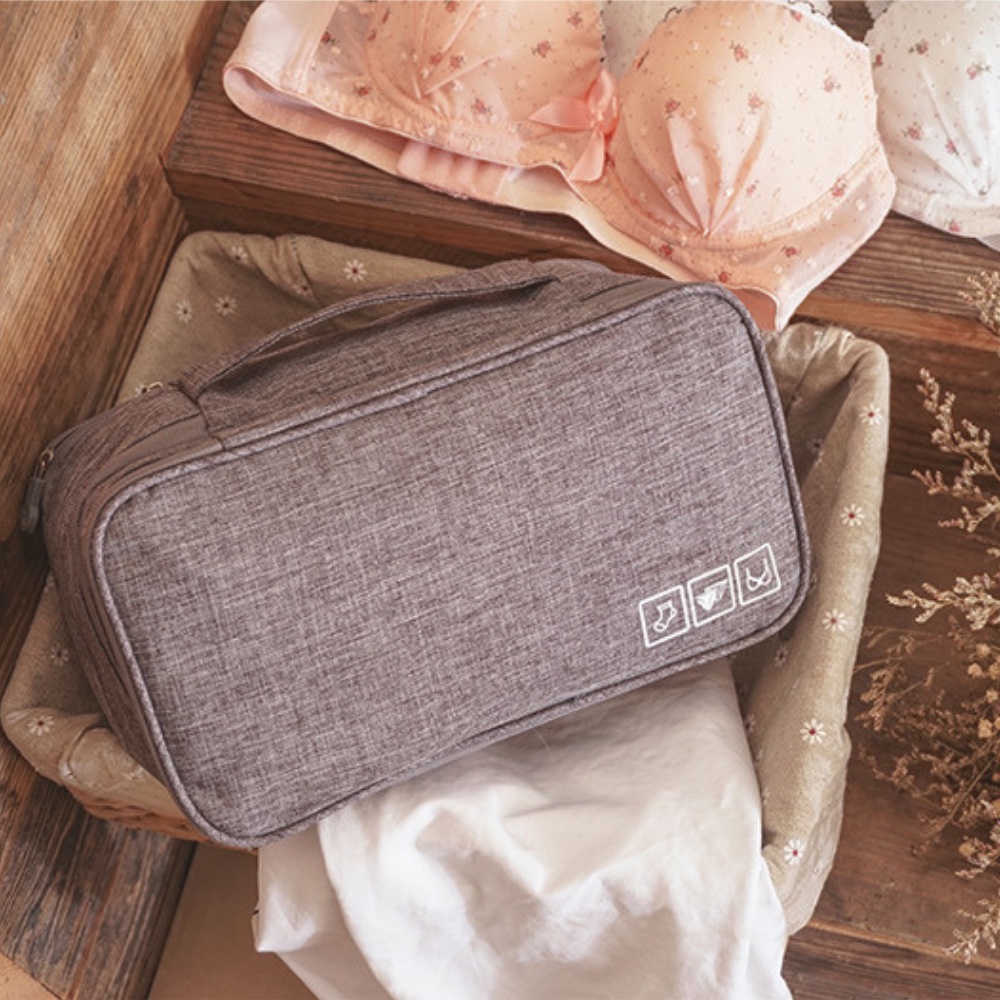 Portable Underwear Bra Storage Bag Waterproof Travel Organizer Bag ...