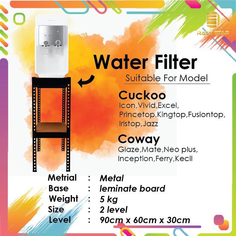 WATERFILTER RACK/ RAK WATER FILTER / WATER FILTER STAND | Shopee Malaysia