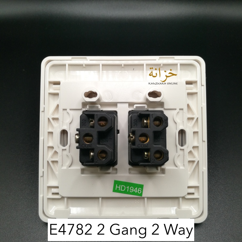 MK Ecore SR / Ecore Series Wide Rocker 1 Way 2 Way Wide Switch / Double ...