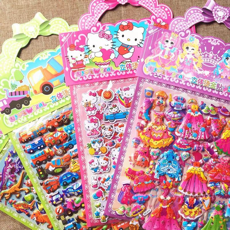 Stiker Kartun Kanak Kanak Buda Cute Cartoon Kids Sticker School Gift ...
