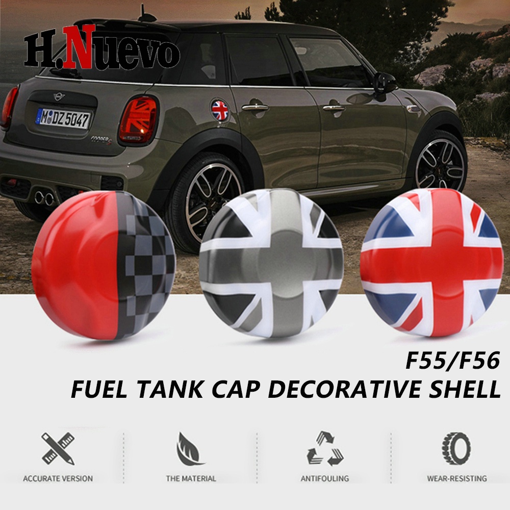 1 x For MINI F55 F56 F57 JCW Cooper S Rear Car Gas Fuel Tank Trim Cover ...