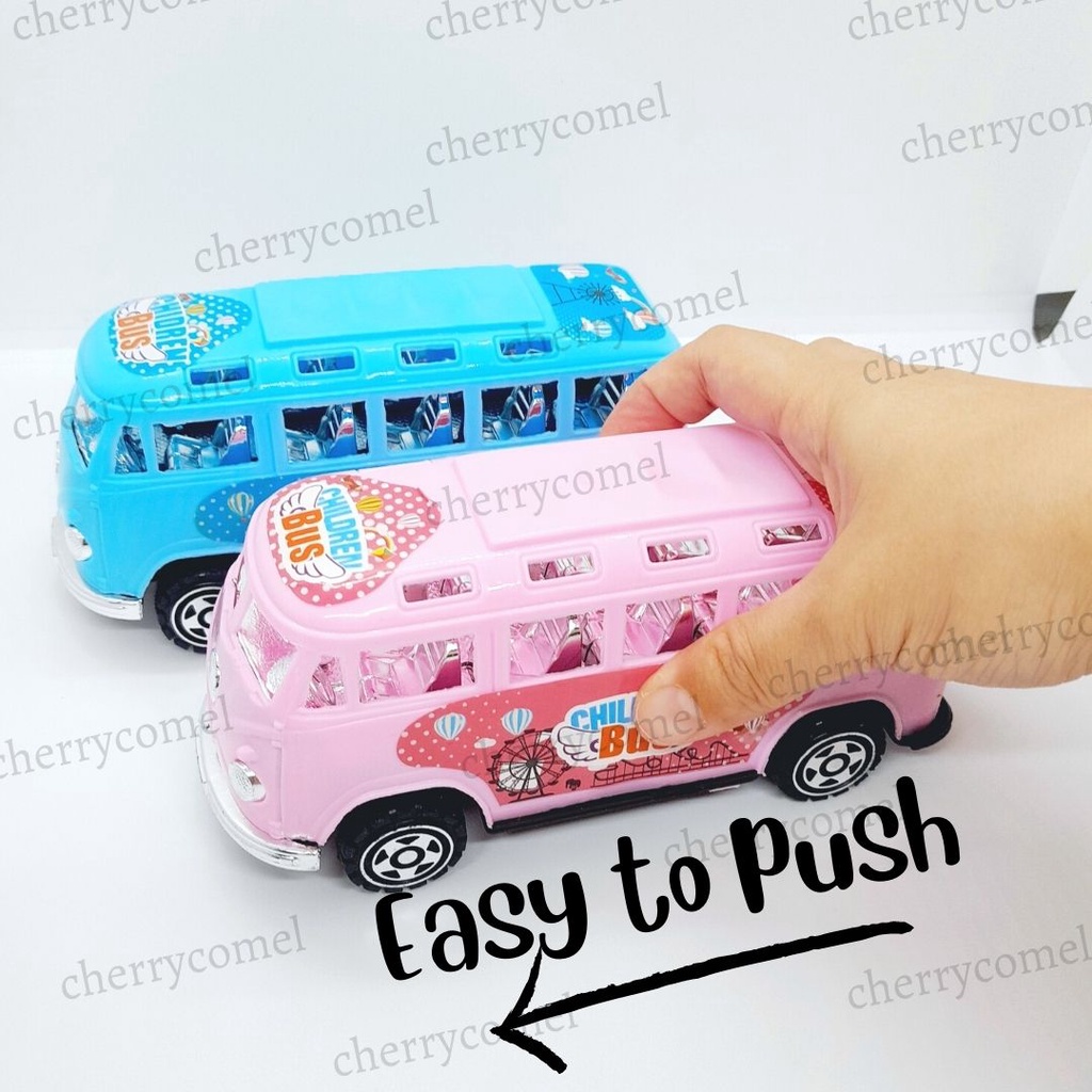 Children Bus Toy Mainan Bas School Bus Toy Car Vehicles | Shopee Malaysia