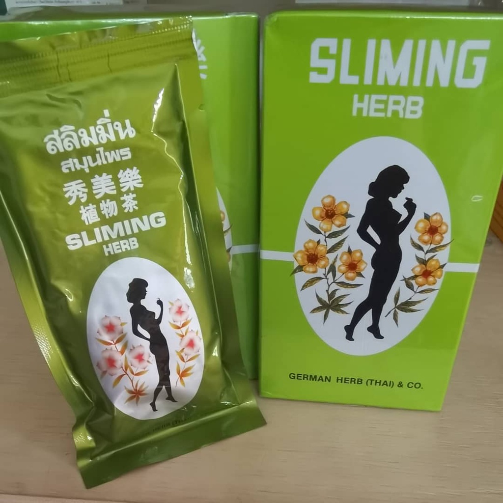 泰国养生茶 秀美乐植物茶 泰国养身秀美乐养生茶 Thailand Sliming Herb Tea German Herb 50pcs ...
