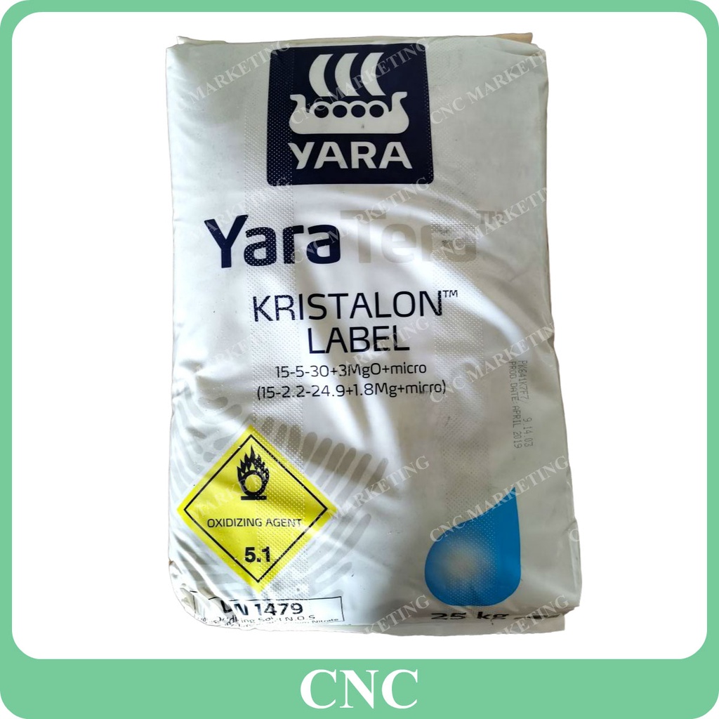 25KG Yara Tera Kristalon White Label 15-5-30 YaraTera Baja Fertilizer ...