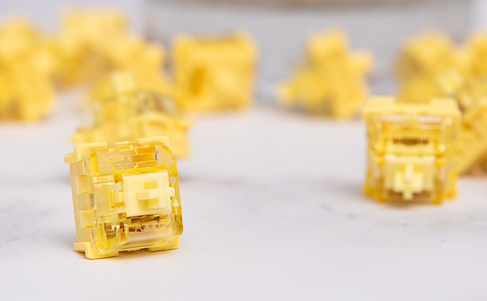 AKKO V3 Cream Blue Pro Tactile Switches/V3 Cream Yellow Pro Linear/V3 ...
