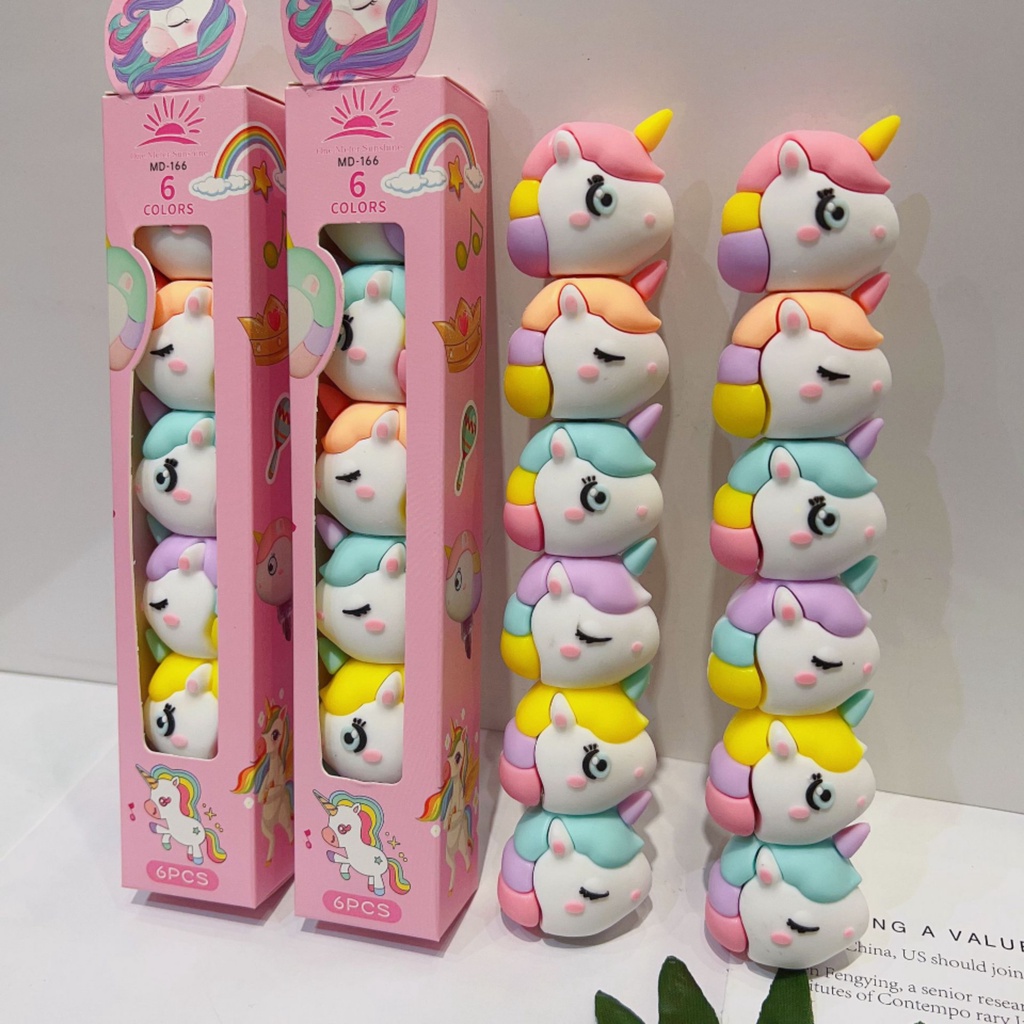 Stackable Octopus Highlighter Pen 5colour set School Office Stationary ...