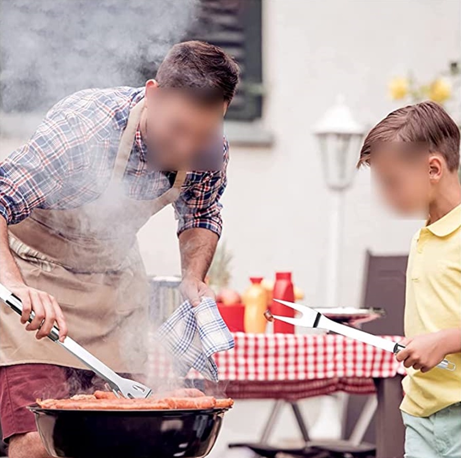 Dapur Alat Panggang Alatan BBQ Berkhemah Kit Peralatan Memasak Camping ...