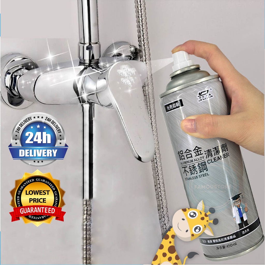 Ceramic Glass Cleaner Spray Stainless Steel Cleaner Toilet Basin ...