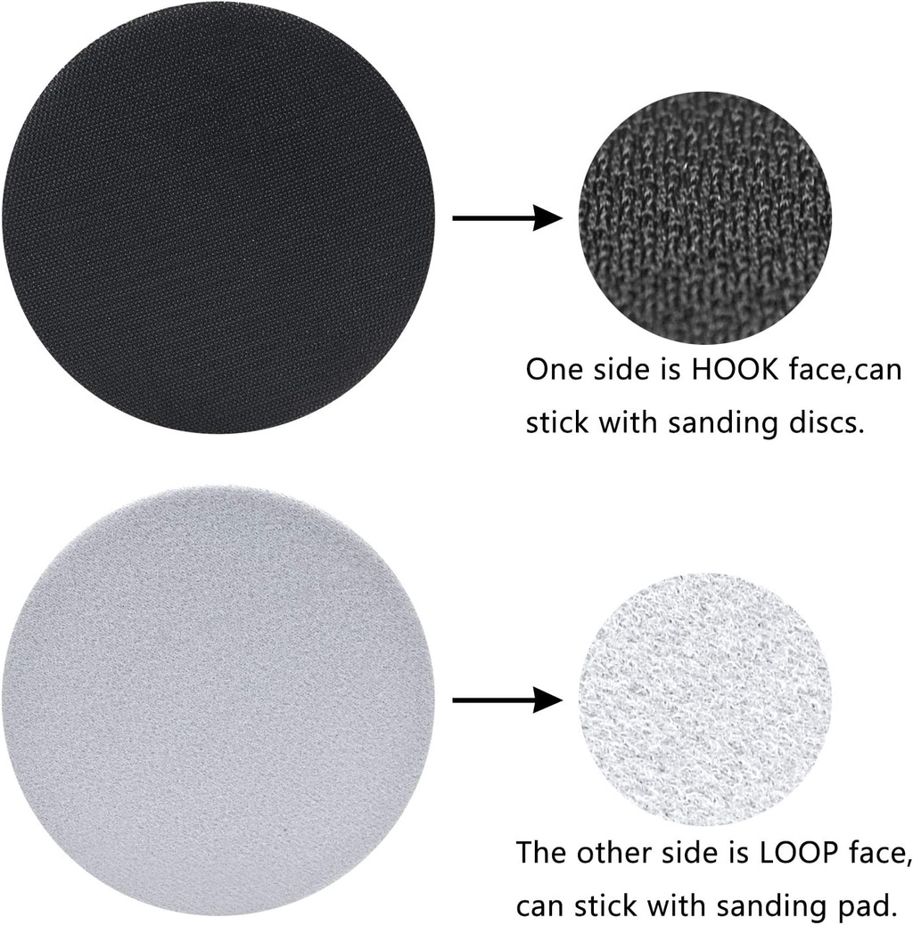 4"/5"/6" Soft Sponge Interface Pad 【 Buffer Float 】 Flocking Sponge ...