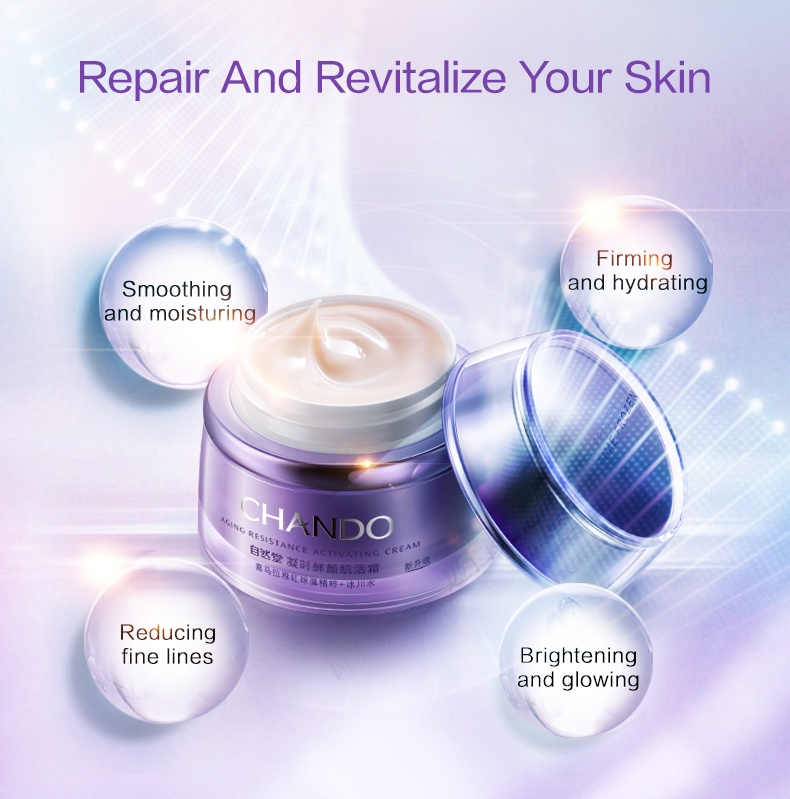 CHANDO Himalaya 自然堂 Time Frozen Cream (15g/ 50g) Night Cream Anti-aging ...