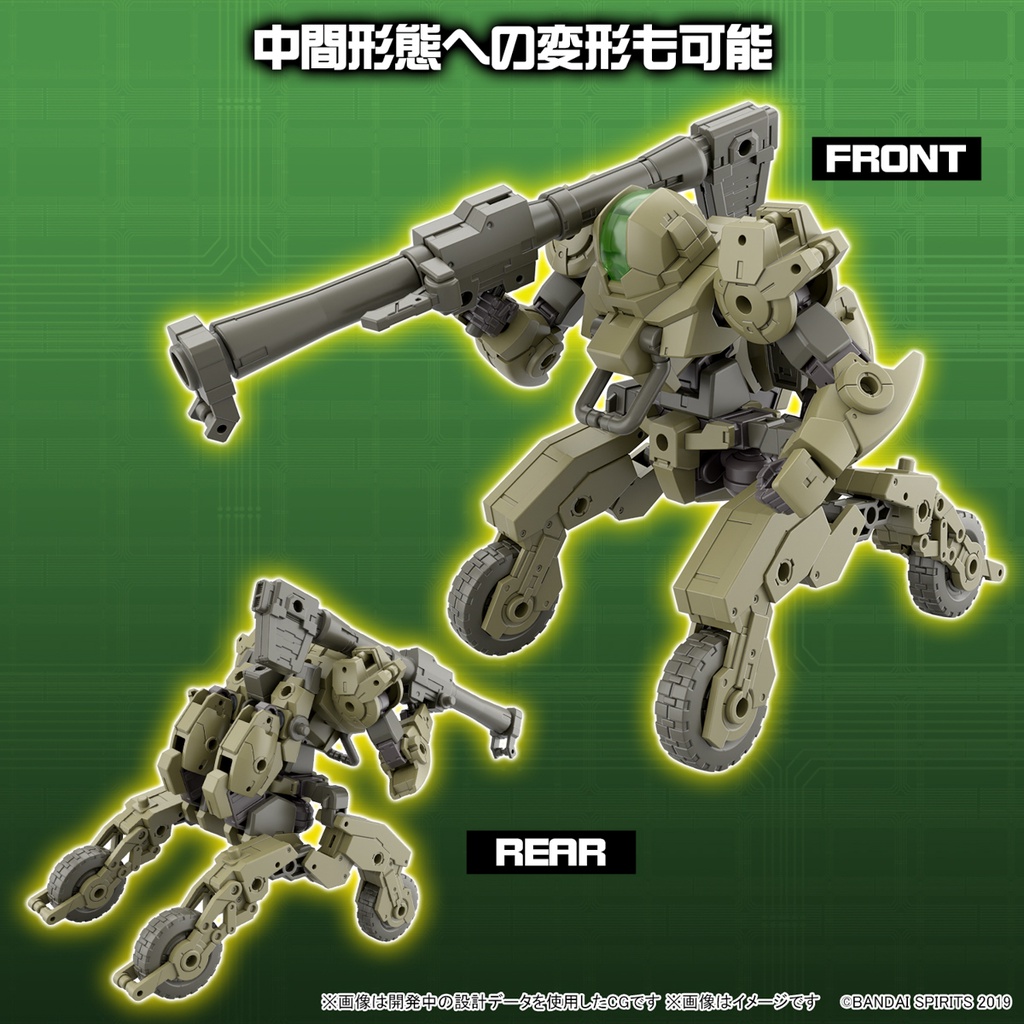[MAY 2023] BANDAI 30MM 1/144 bEXM-33QB VOLPANOVA (QUAD BIKE Ver.)/[JUN ...