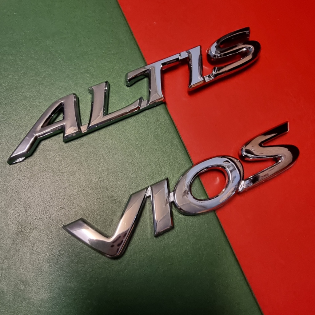 Toyota Altis Vios 2008 2009 2010 2011 2012 2013 Car rear emblem logo ...