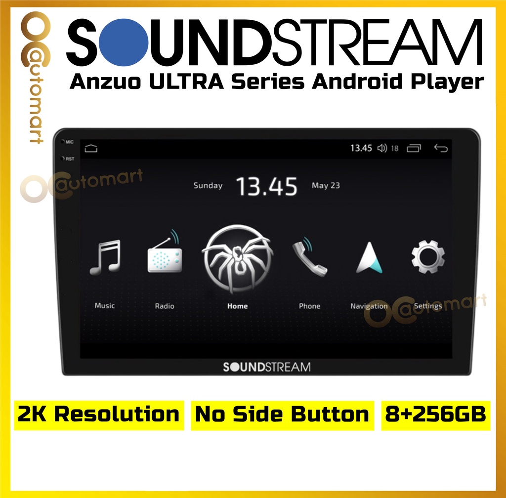 Free Reverse Camera Soundstream Anzuo Ultra Series Car Android Player ...