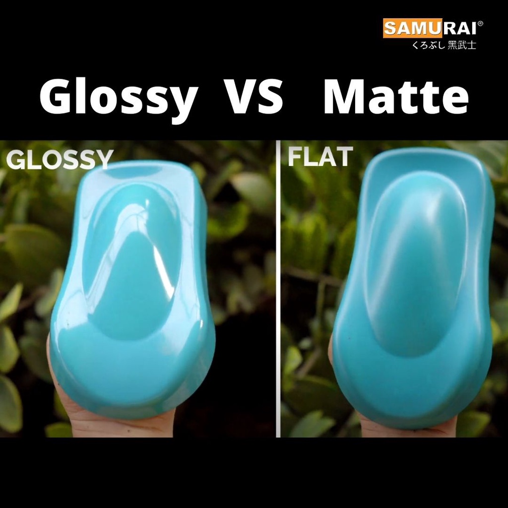 (Clearance) SAMURAI 2K01A Flat Clear Top Coat Clear Spray Paint Clear ...