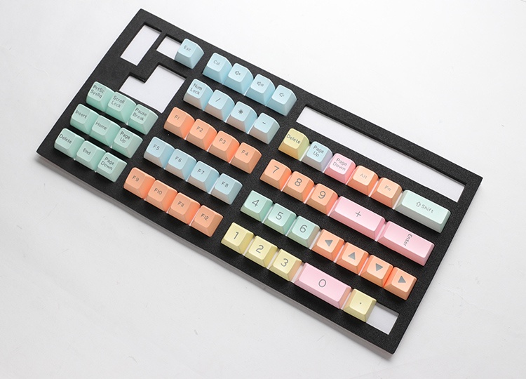 DUCKY Cotton Candy SA Profile ABS Double-shot Keycaps | Shopee Malaysia