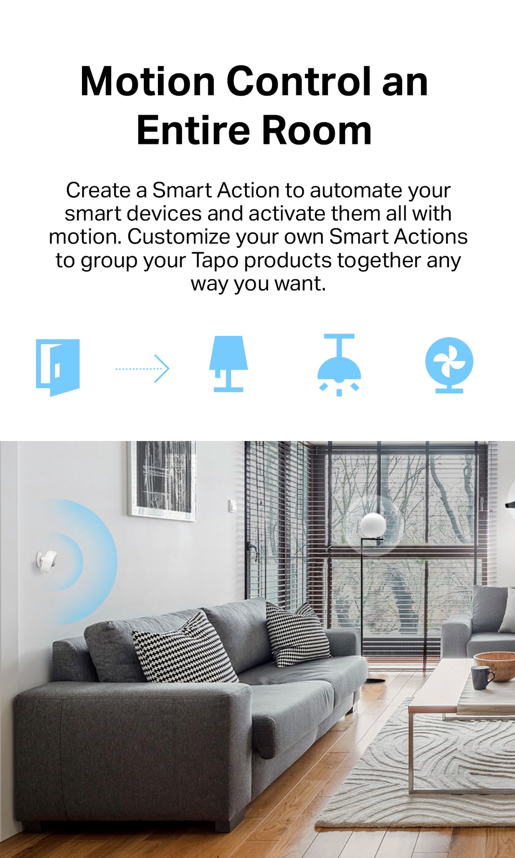 TP-Link Smart Home Human Body Motion Sensor Tapo T100 | Shopee Malaysia