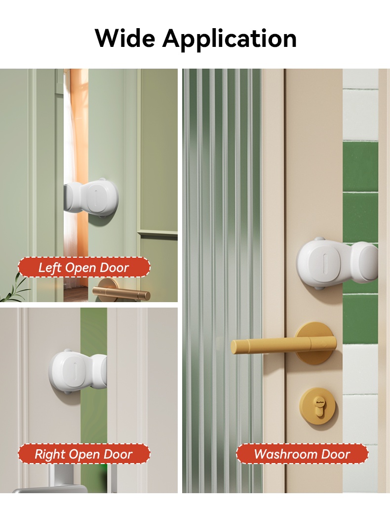 EUDEMON Automatically Rotating Door Stopper Baby Safety Finger Pinch ...