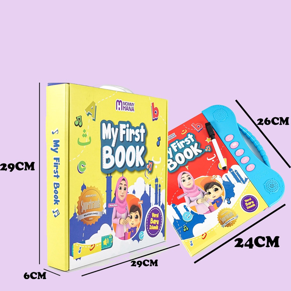 Electronic Learning Study Book for kid | Pre-school Education | Buku ...