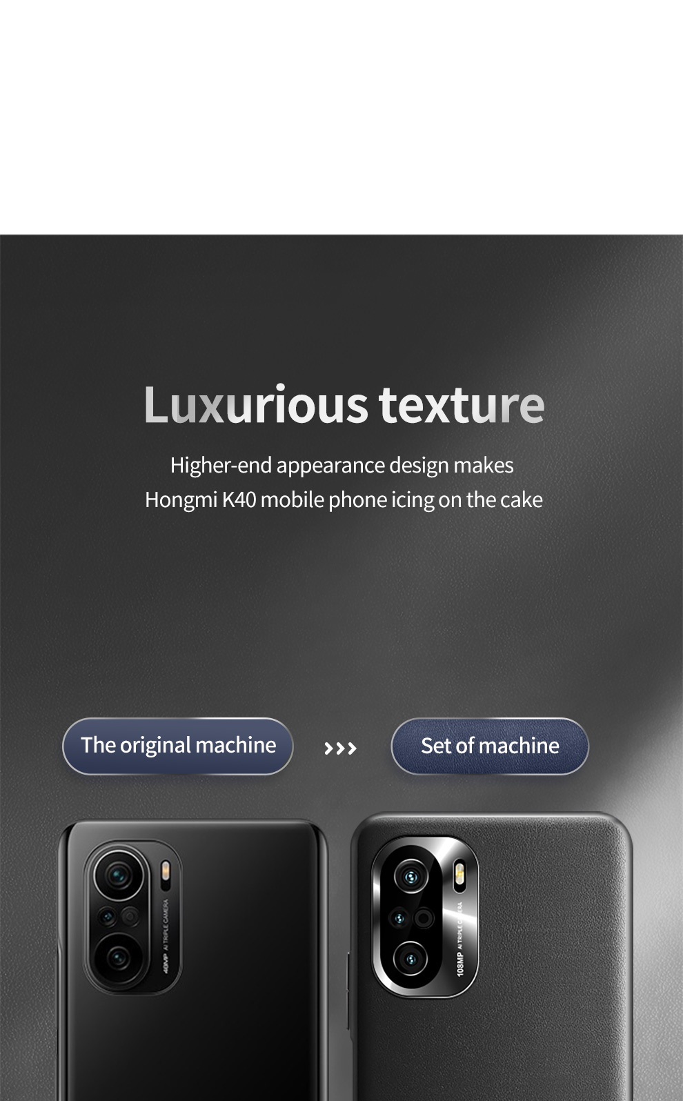 SmartDevil Plain Leather Case For Xiaomi POCO F3 For Remi K40 Pro/K70/K60 Camera Protector Back ...