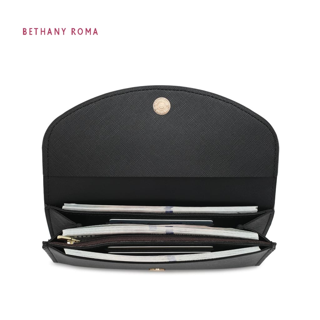 Bethany Roma Envelope Long Wallet - BLACK 26BR18 | Shopee Malaysia