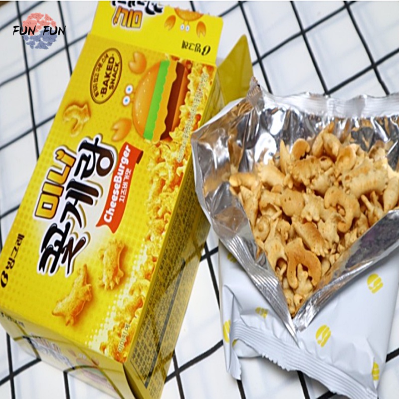 [Binggrae] mini Crab Chips 40g/Original flavor 40g/Cheeseburger flavor ...