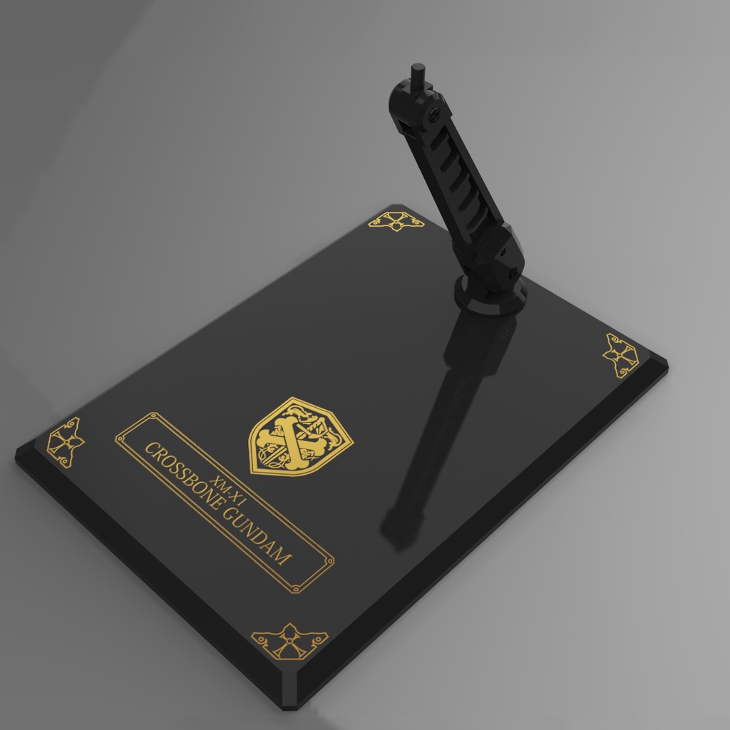 (DDB Corgi) Action Base - 1/144 HG RG Display Stand Witch Mercury Nu ...