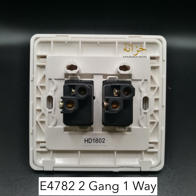 MK Ecore SR / Ecore Series Wide Rocker 1 Way 2 Way Wide Switch / Double ...