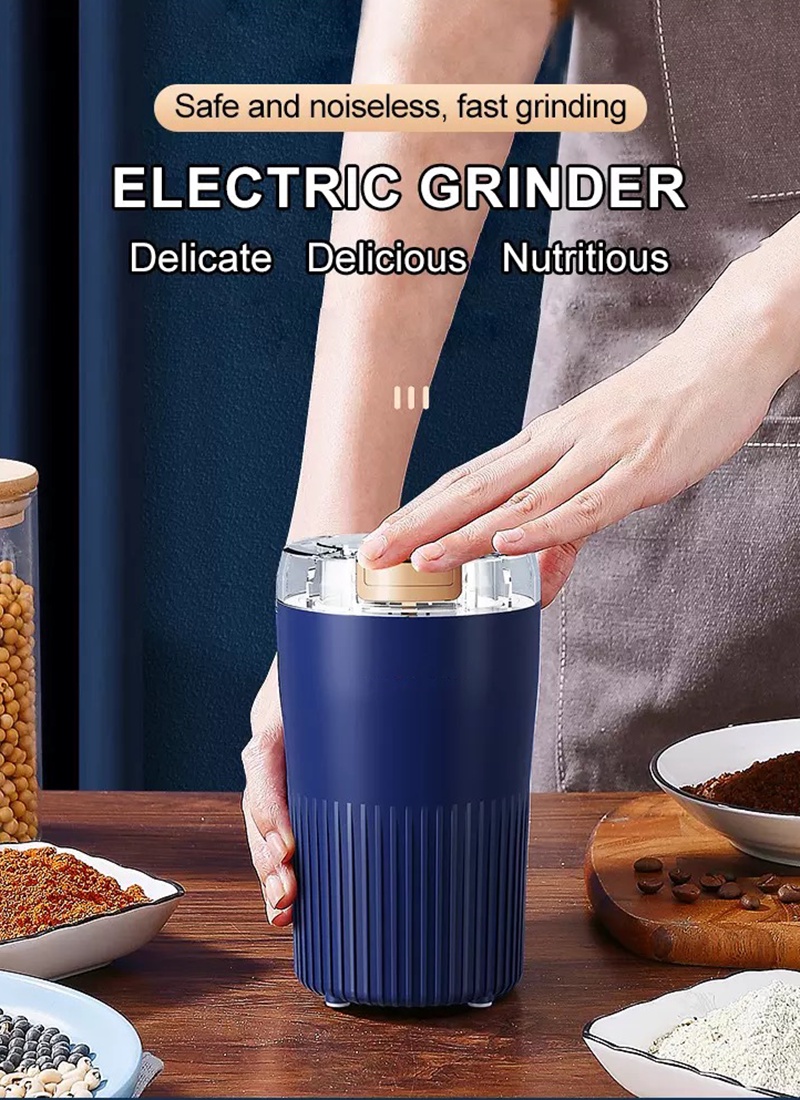 Portable Electric Grinder 200w Strong Power Powder Machine For Beans ...