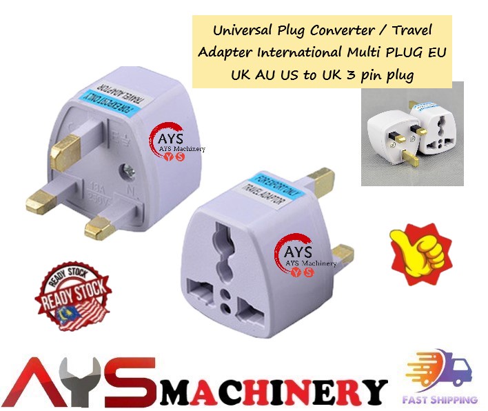 Universal Plug Converter / Travel Adapter International Multi PLUG EU ...