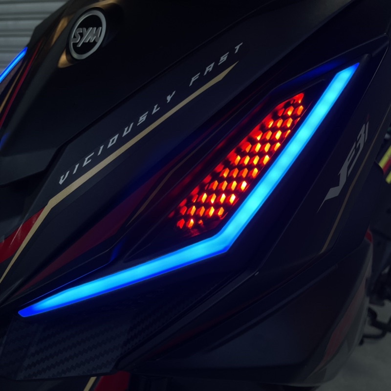 DYNOPRO MATA GABAN LIGHT BAR TST LED TAIL LAMP SYM VF3i 185 POSITION ...