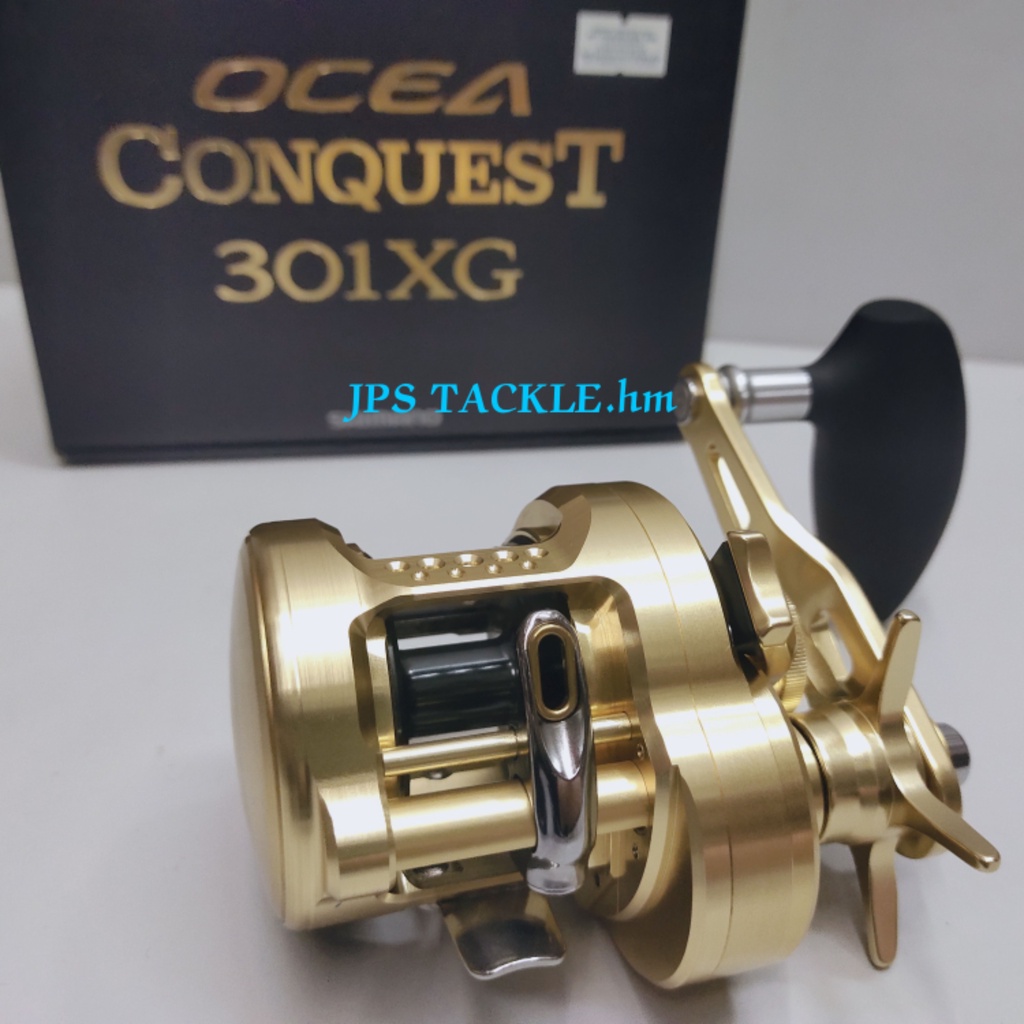 22'Shimano Ocea Conquest 301PG/301HG left handle baitcasting reel ...