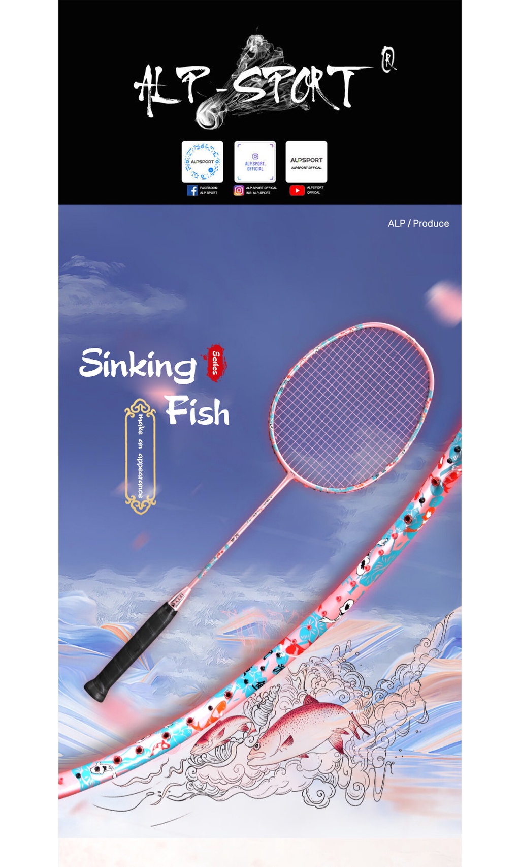 Alpsport CY Women G6 5U 75G Super Light Max 22~30 Lbs 100% Original ...