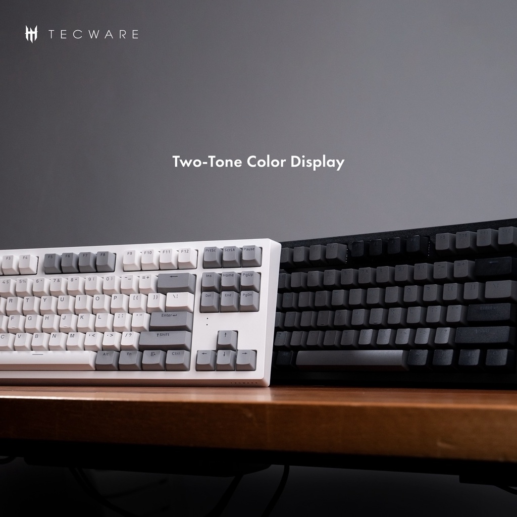 TECWARE Phantom+ Elite 87 TKL RGB Bluetooth Wireless Mechanical ...