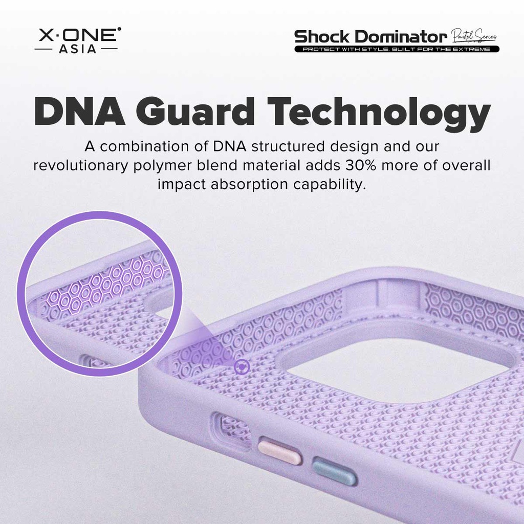 X.One Dropguard 3S Shock Dominator Pastel Series Military Grade Shock ...