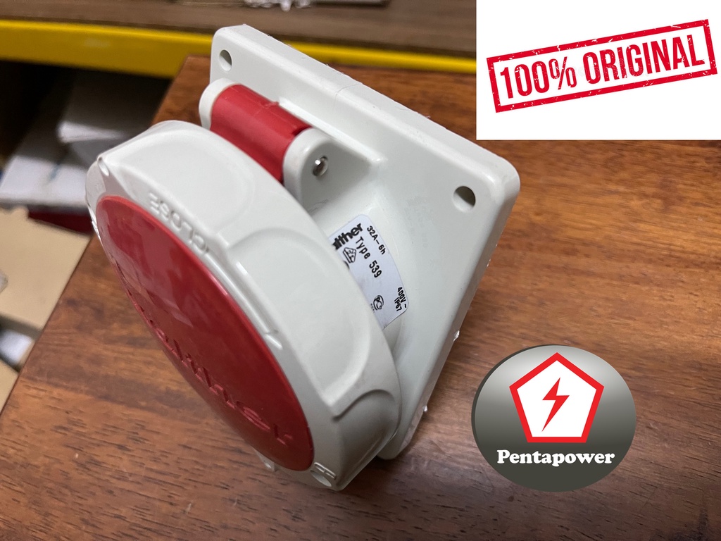 WALTHER 539 PANEL ANGLED SOCKET 32A 3P+N+E IP67 | Shopee Malaysia