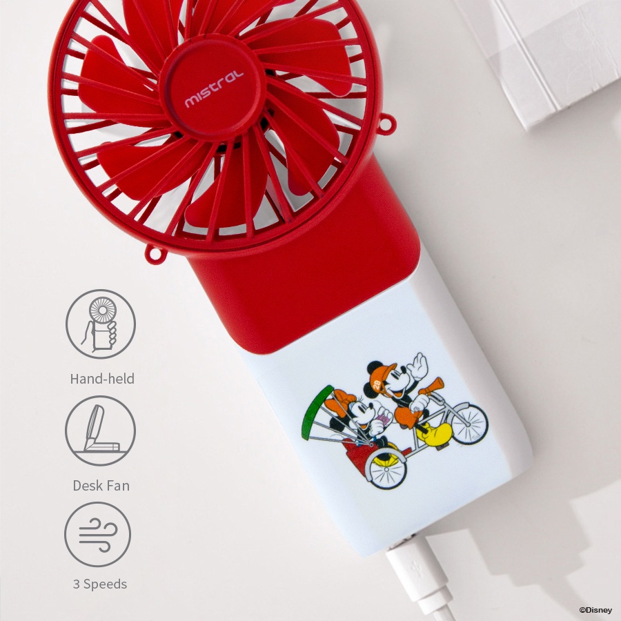 Mistral USB Rechargable Mini Fan MACD35/ MRF500-MM | Shopee Malaysia