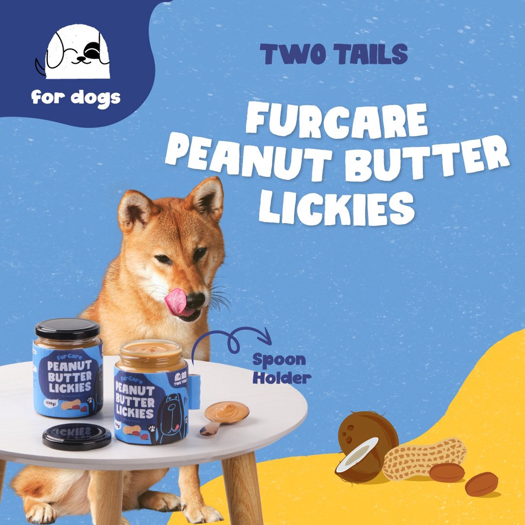 Signature Market Two Tails FurCare Peanut Butter Lickies (For Dogs ...