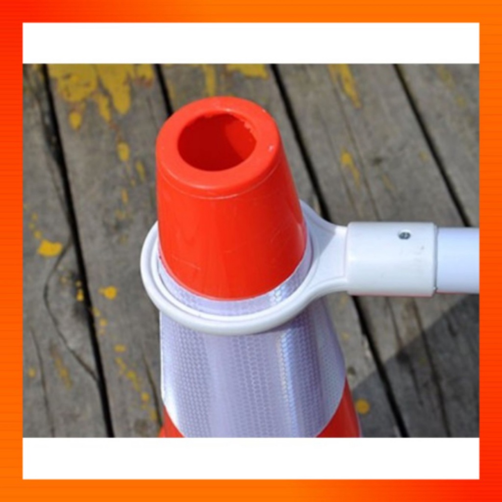 EXPANDABLE RETRACTABLE TRAFFIC CONE BAR BARRIER POLE FOR SAFETY CONE ...